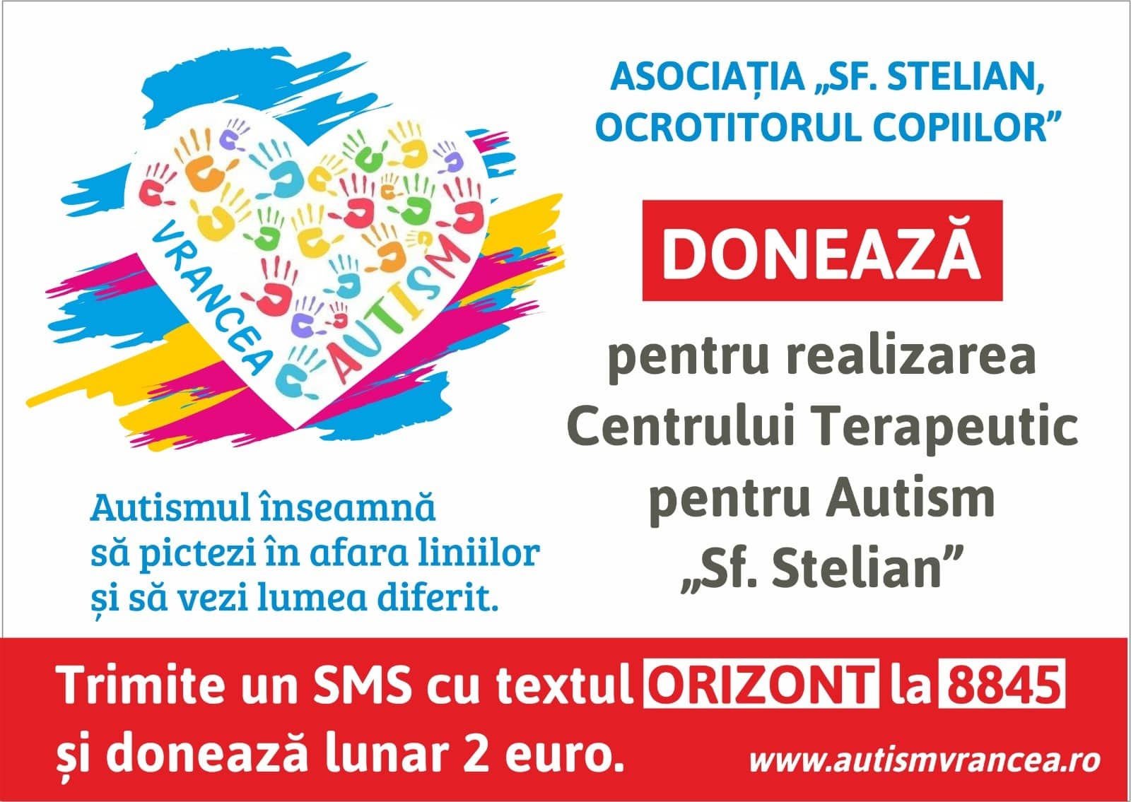 Donează pentru realizarea Centrului Terapeutic pentru Autism „Sf ...